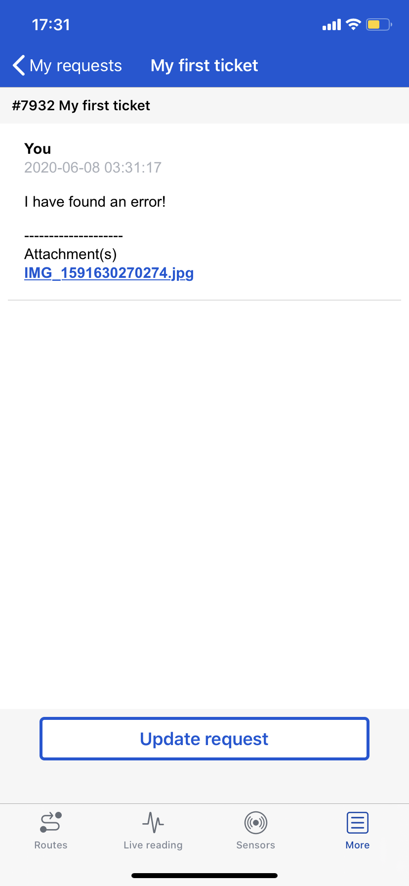 How do I create, view or update support tickets in ProCollect ...