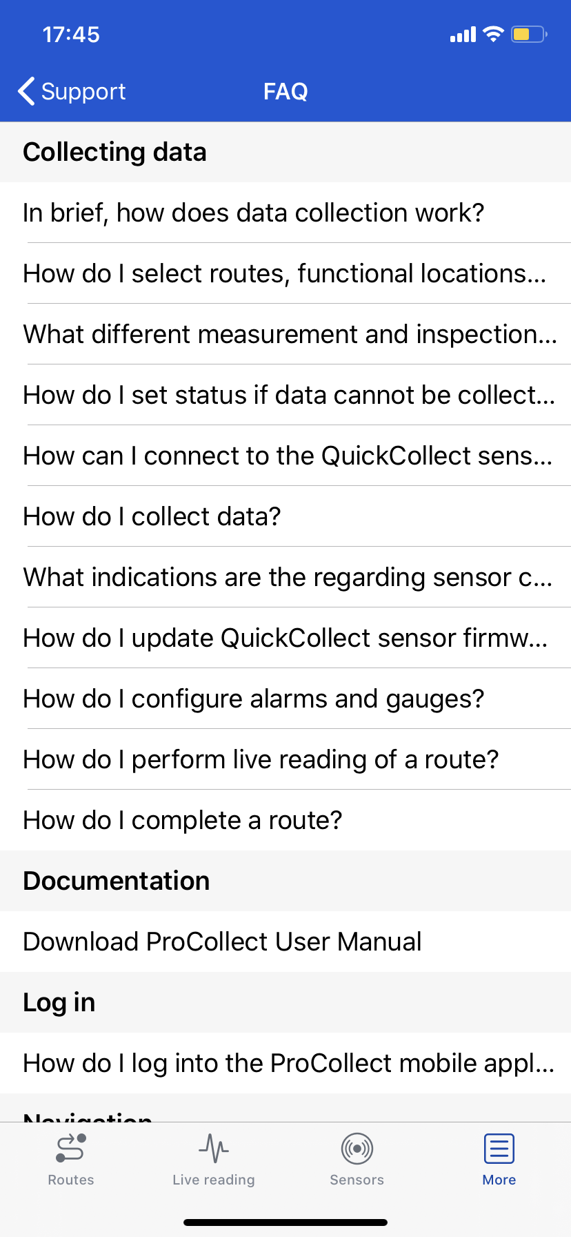 How do I view FAQ in ProCollect? – Enlight Centre